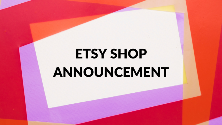What is an Etsy Shop Announcement? (+ 10 Examples!) - Thrive on Etsy