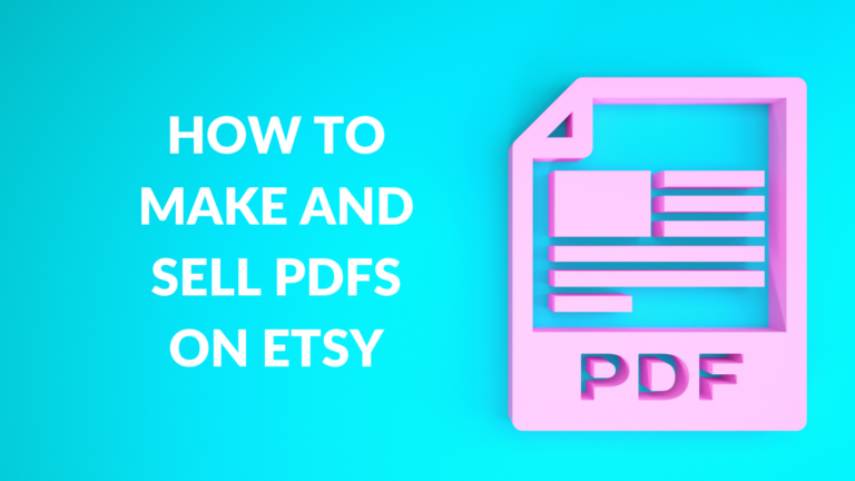 How to Make and Sell PDFs on Etsy - Thrive on Etsy
