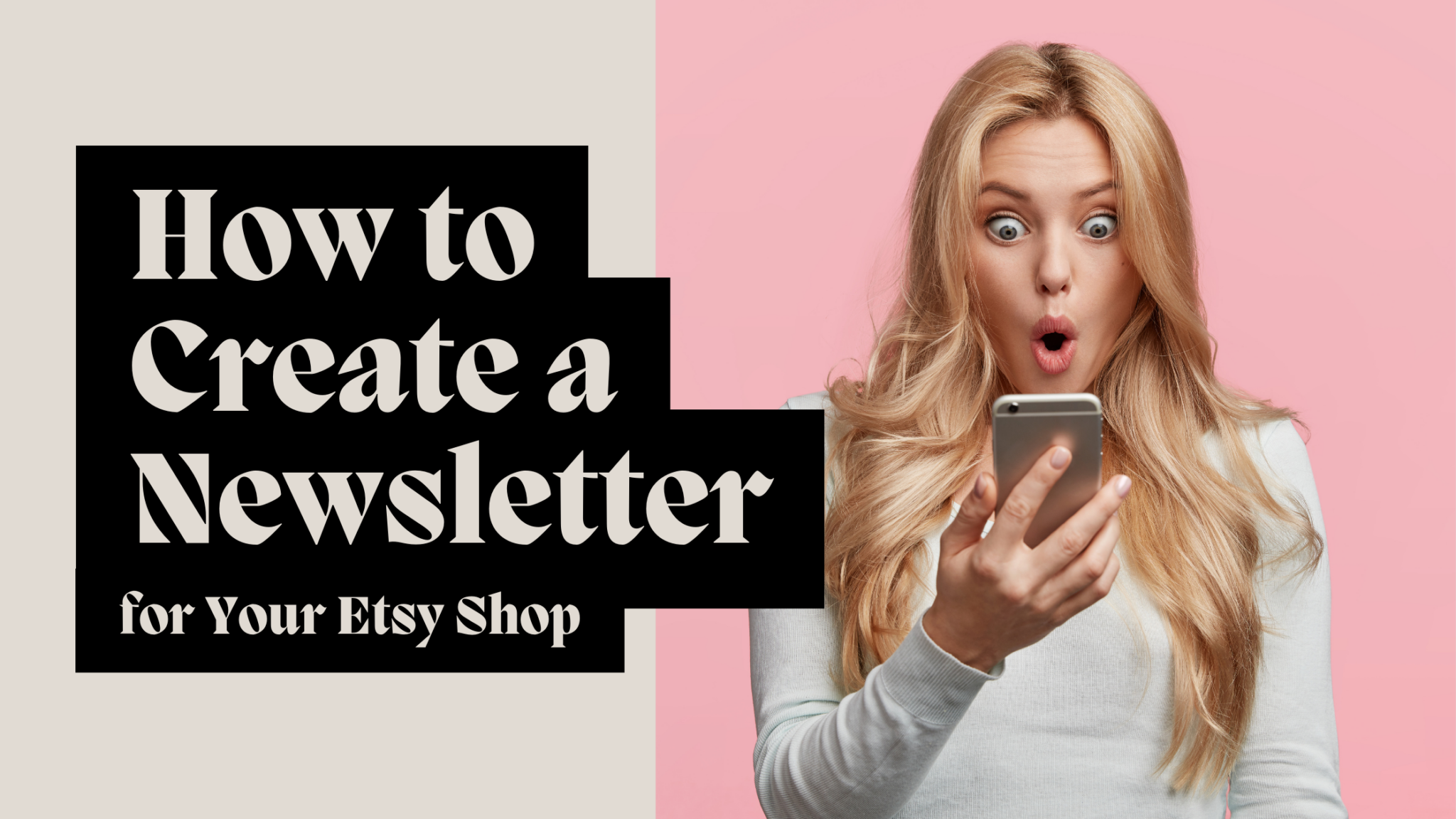 How to Create a Newsletter for Your Etsy Shop - Thrive on Etsy