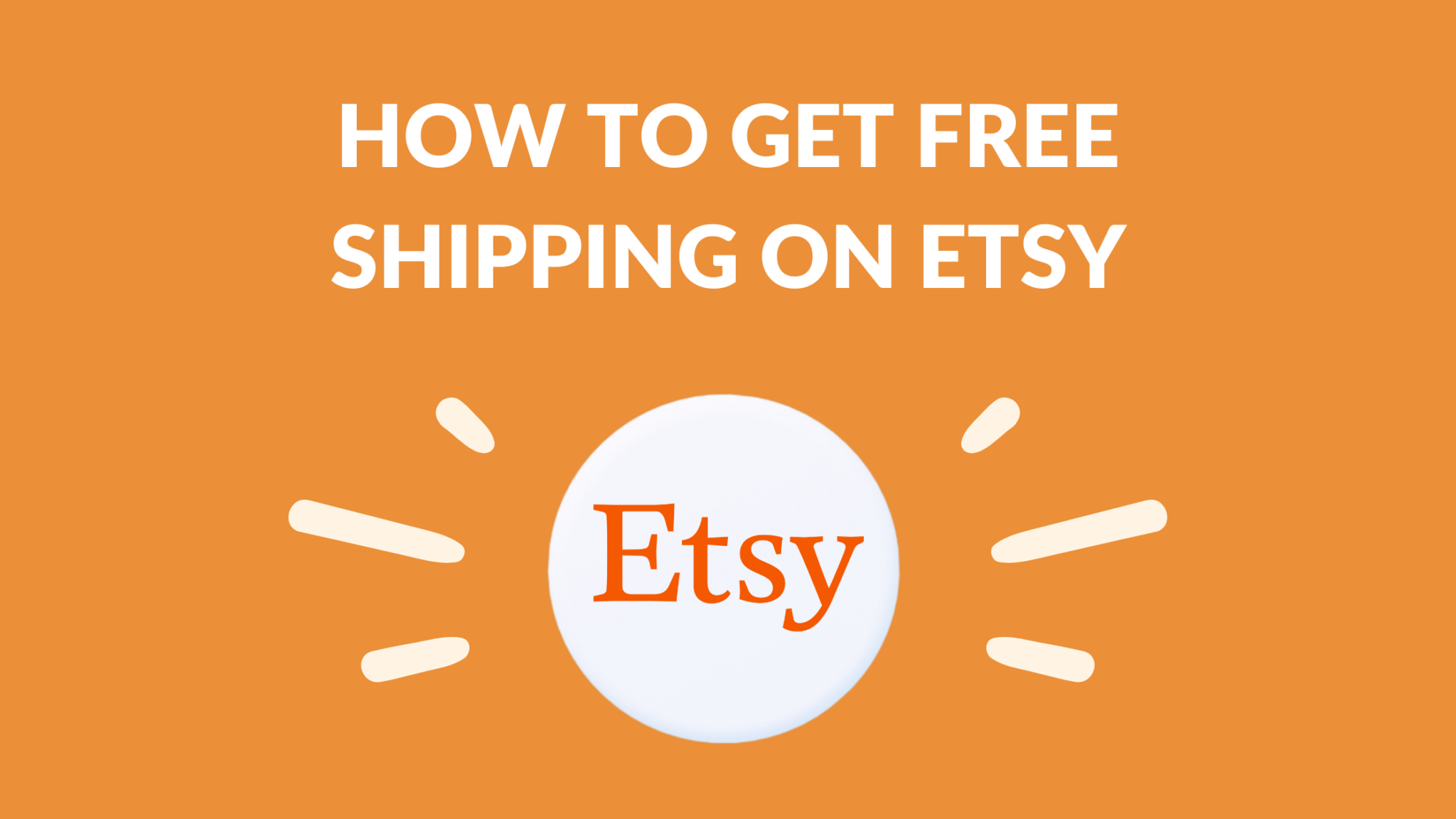 How to Get Free Shipping on Etsy - Thrive on Etsy