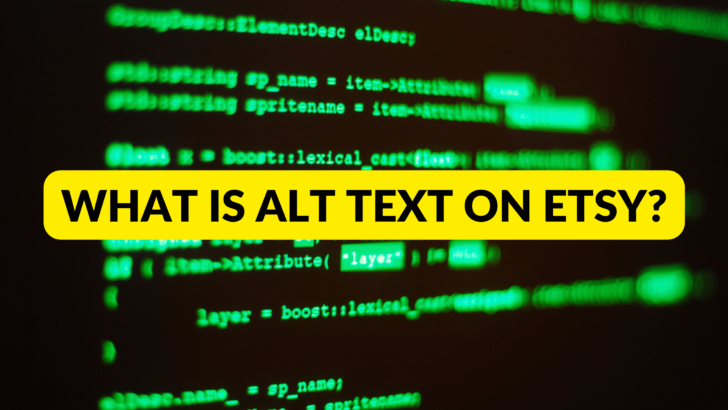What is Alt Text on Etsy? - Thrive on Etsy