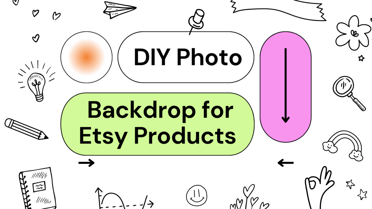 DIY Photo Backdrop for Etsy Products - Thrive on Etsy