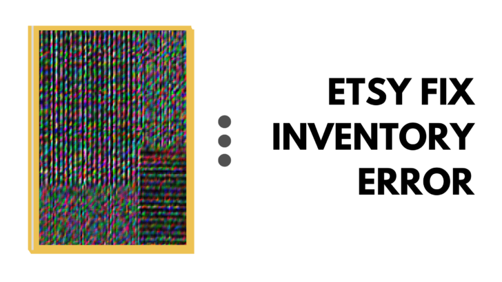 Can't Post on Etsy Error - Thrive on Etsy