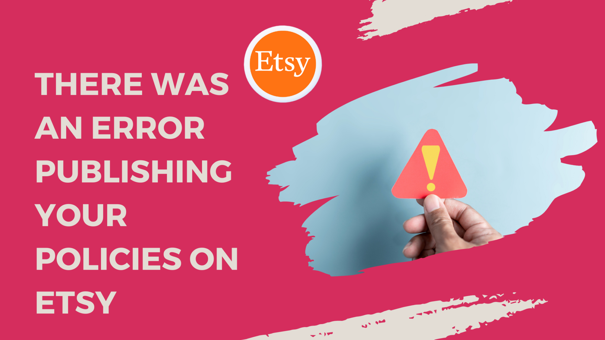 Can’t Post on Etsy Error – Thrive on Etsy