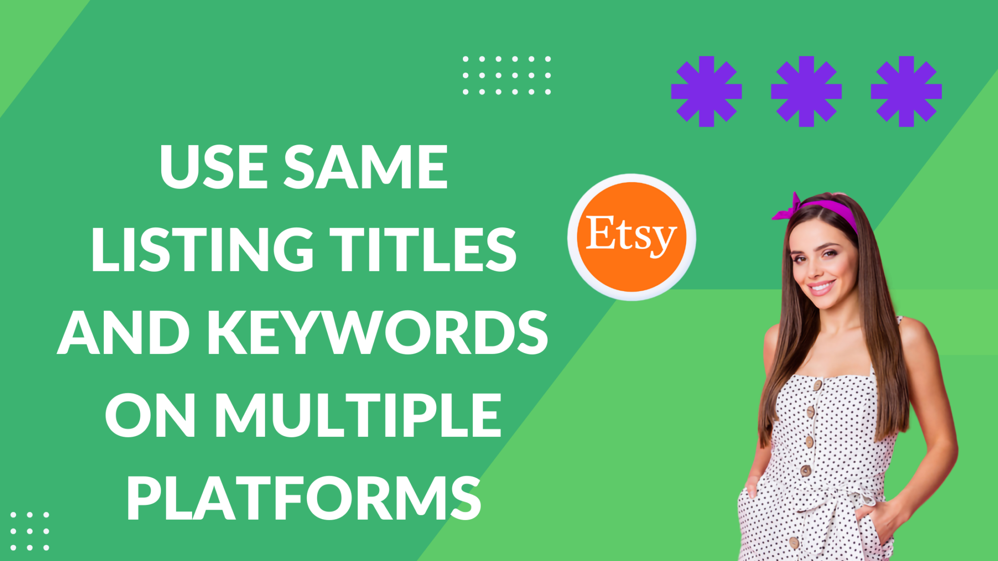 Use Same Listing Titles and Keywords on Multiple Platforms (Including ...